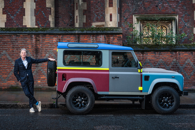 Watch Paul Smith drive his custom Land Rover Defender - WATCHPRO USA