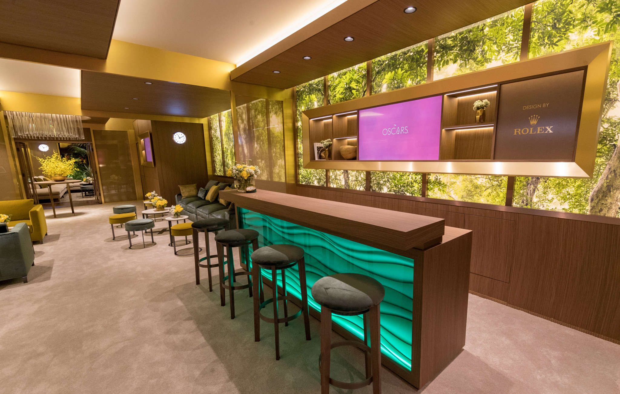 Rolex returns to the Oscars to create a luxurious chalet reception for ...