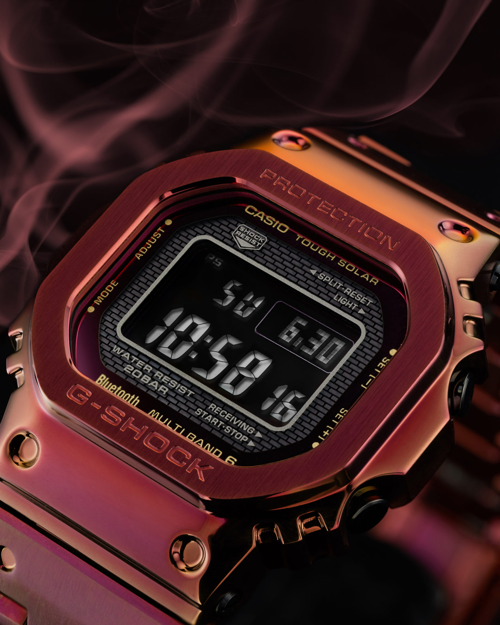 G-Shock sees red for first Full Metal watch of the year - WATCHPRO USA