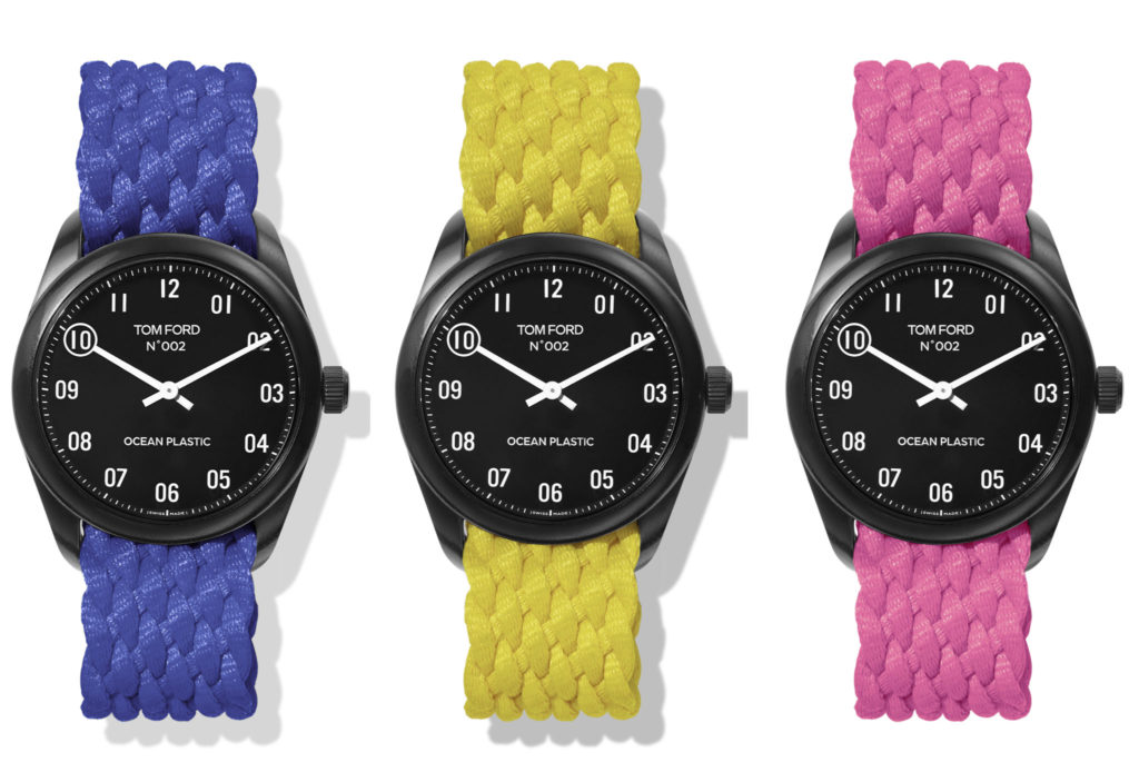 Tom Ford Timepieces brings bright range of straps to recycled ocean ...