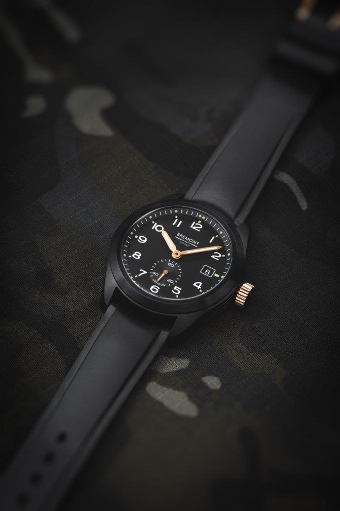 Bremont creates online exclusive jet black Broadsword military watch ...