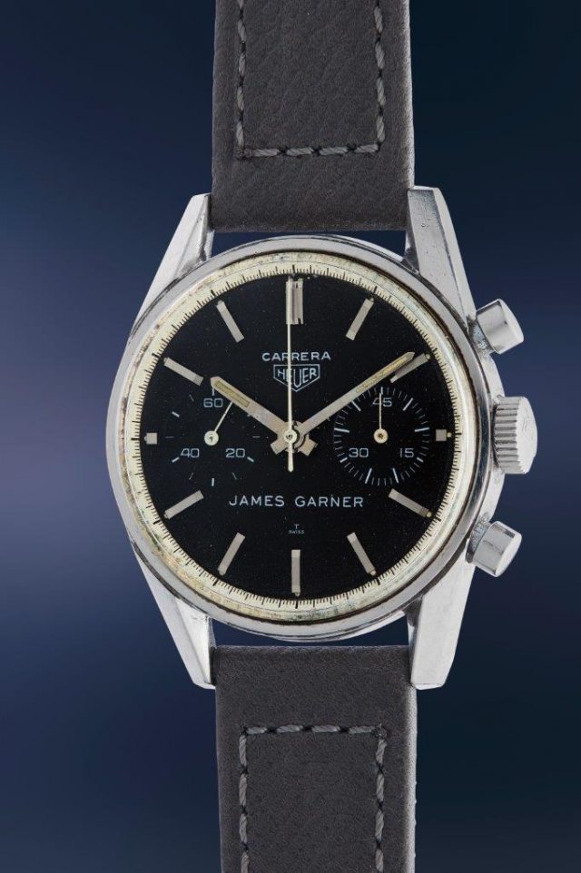 George Daniels and James Garner co-star at Phillips New York watch ...