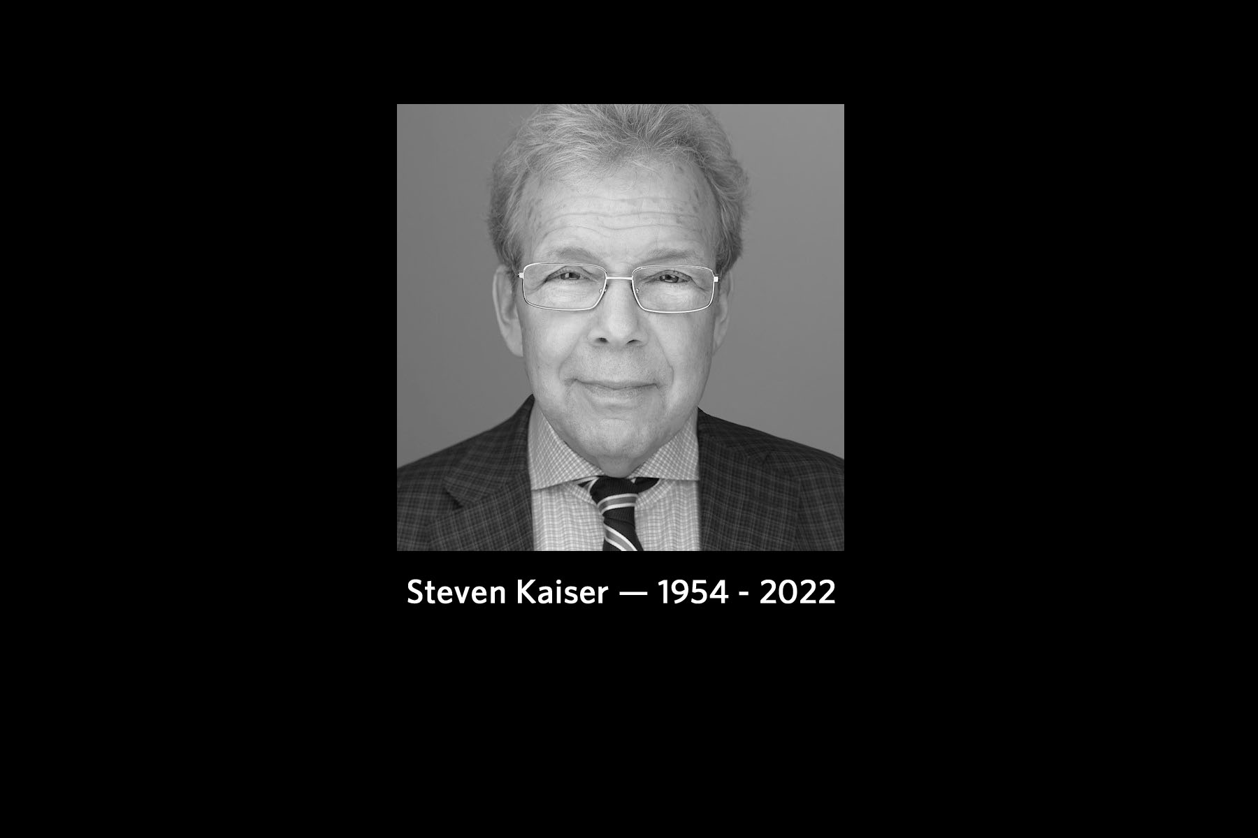 Watch industry veteran Steven Kaiser dies - WATCHPRO USA