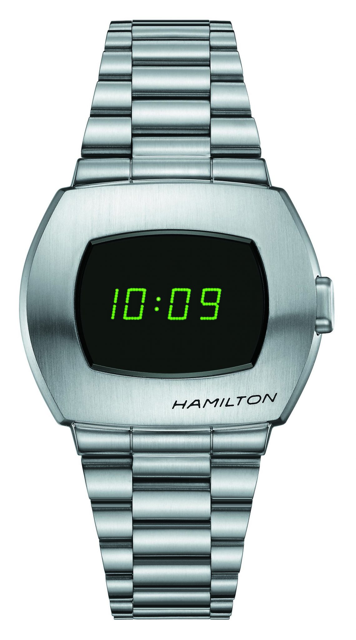 Hamilton brings back Matrix-style green dial to its digital PSR ...
