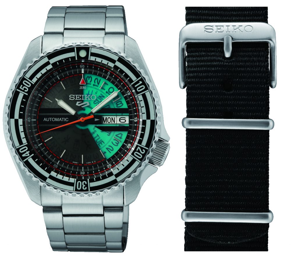 Kosuke Kawamura designs collage dials for the latest Seiko 5 Sports ...