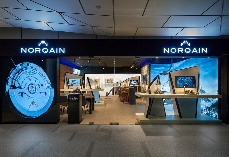 FIRST LOOK: NORQAIN opens its first boutique outside of Switzerland
