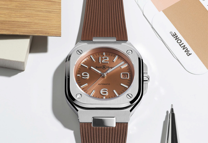 Copper Brown watch joins three-hand BR 05 family from Bell & Ross ...