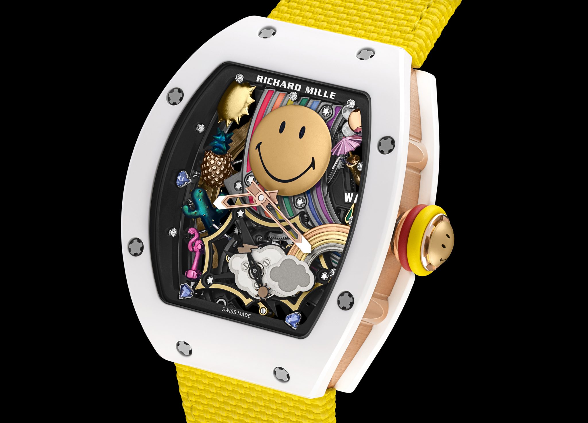 Richard Mille trips out acid house-inspired Smiley watch - WATCHPRO USA