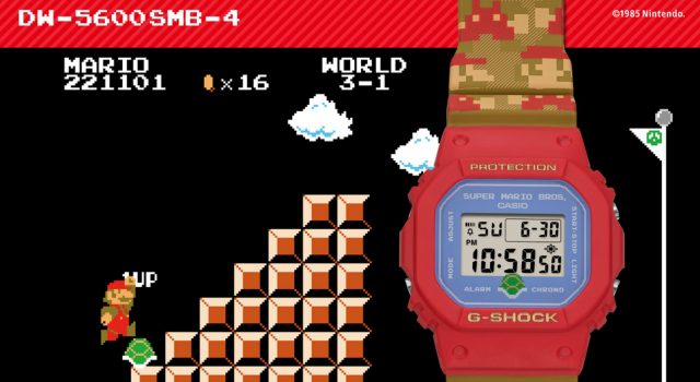 G-Shock goes back to 1980s Super Mario for latest special edition ...