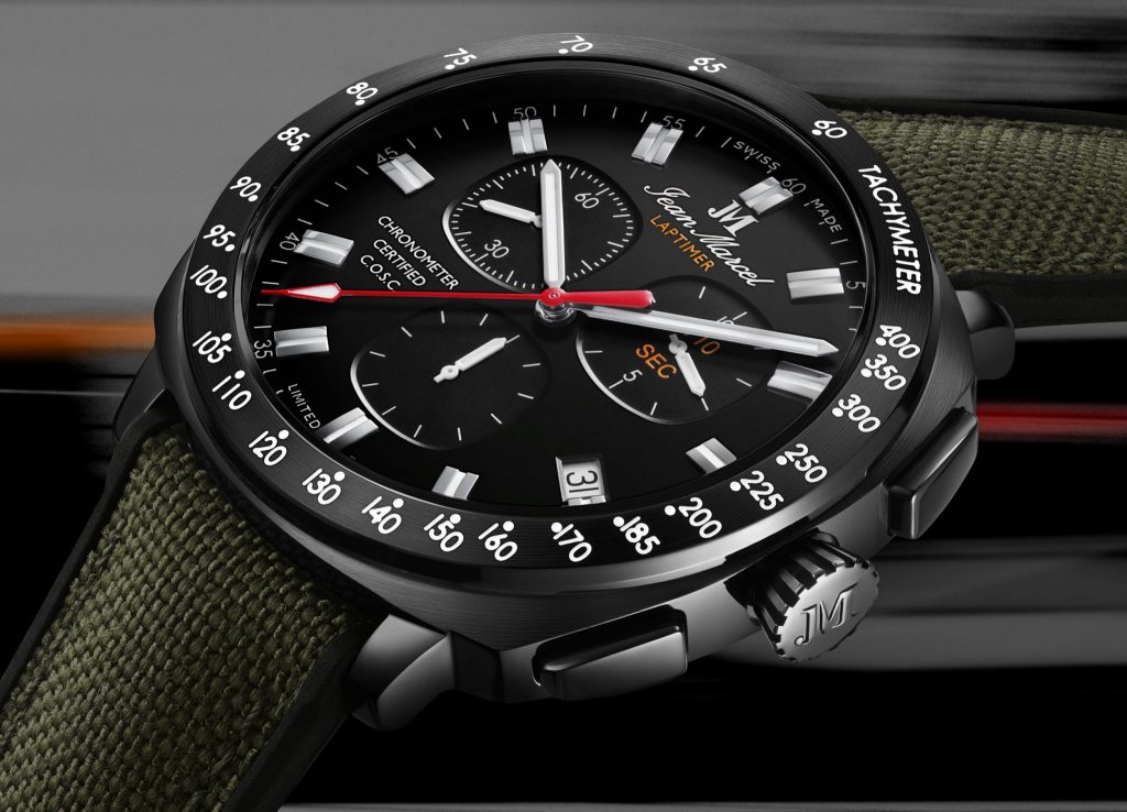 Jean Marcel unveils racy Indianapolis chronographs